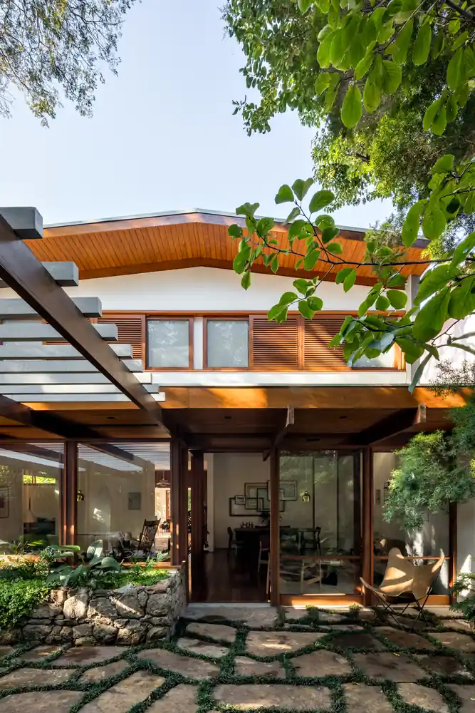 Casa Thompsons Hess foi restaurada a partir de peças do projeto original