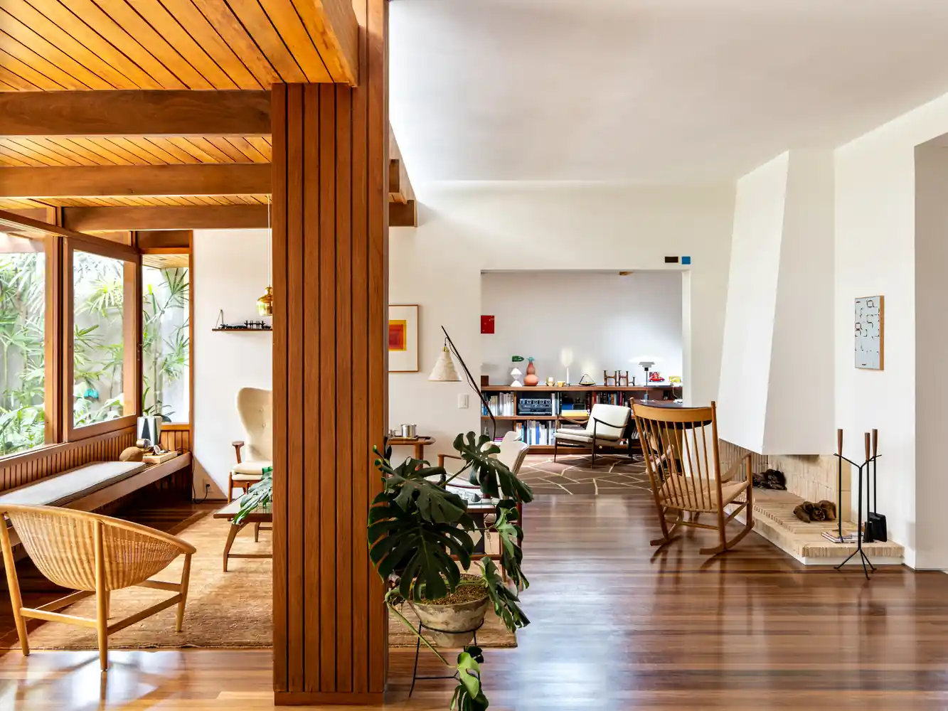 Casa Thompsons Hess foi restaurada a partir de peças do projeto original