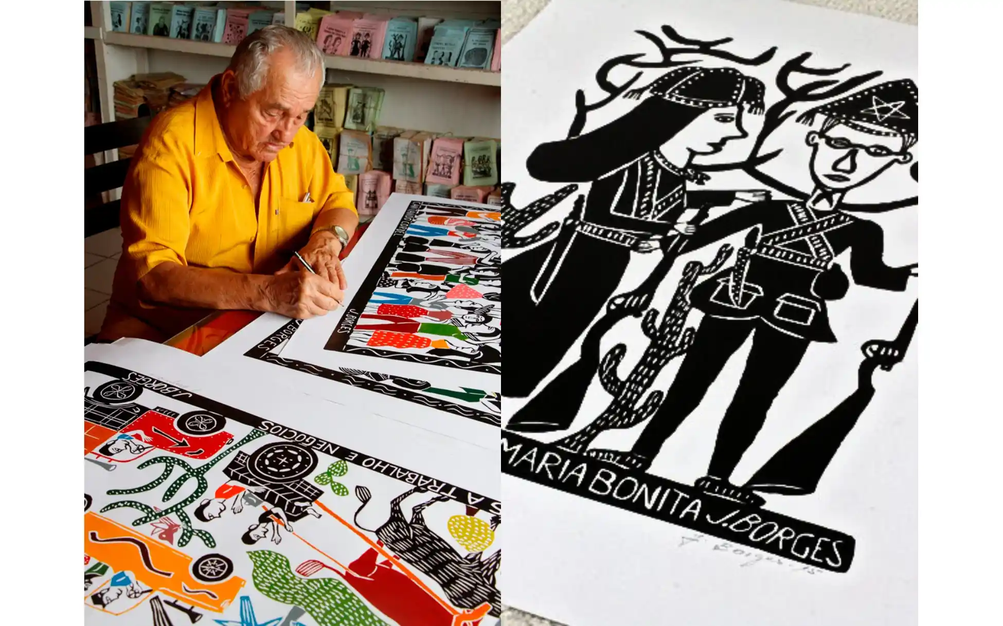 J. Borges, the greatest name in northeastern woodcut art, dies